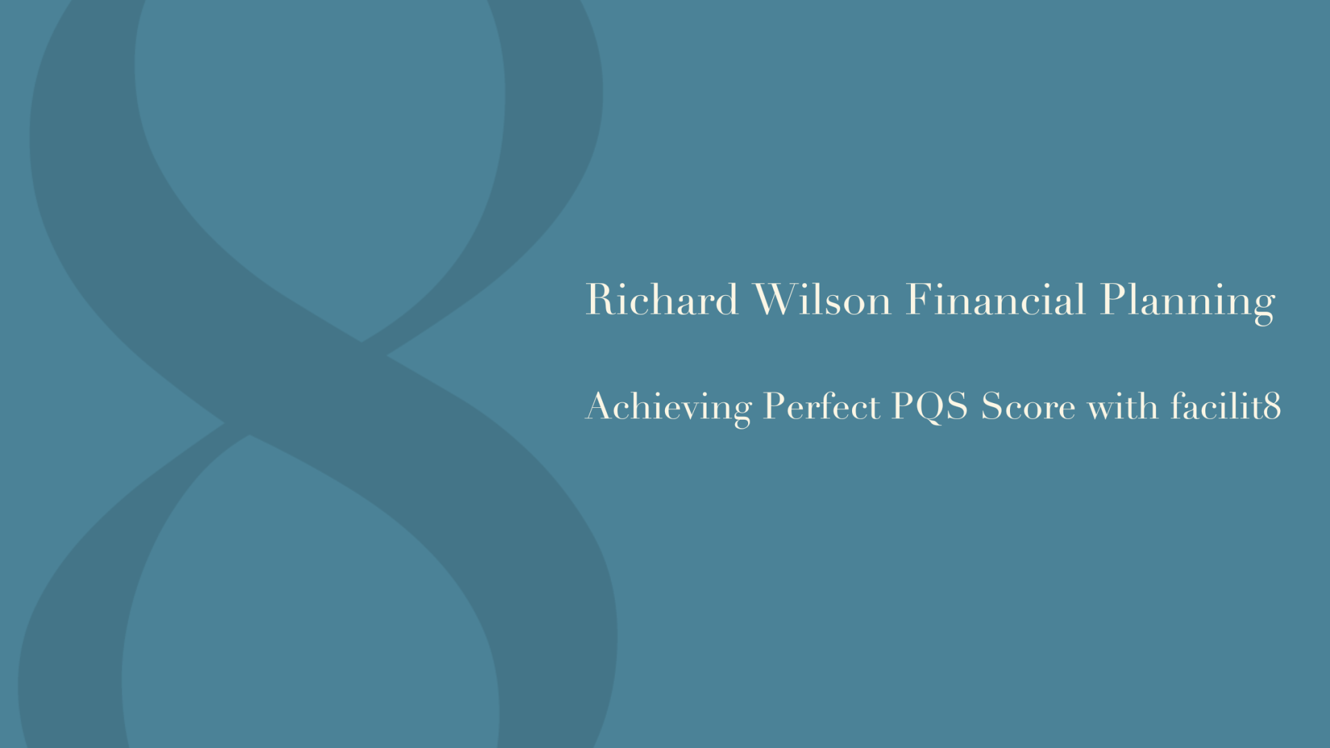 Richard Wilson Financial Planninng - facilit8 - Paraplanning & Admin Support For IFAs
